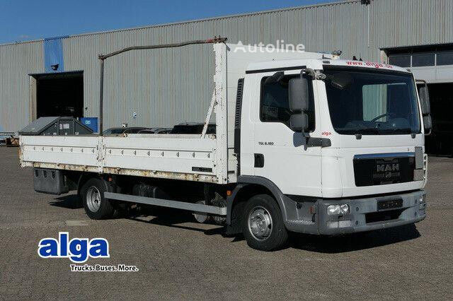MAN 8.180 TGL BL 4x2, AHK, 3. Sitz, Gerüstbau kamion s ravnom platformom