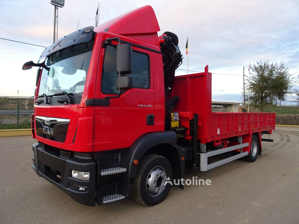 MAN TGM 15 250 kamion s ravnom platformom