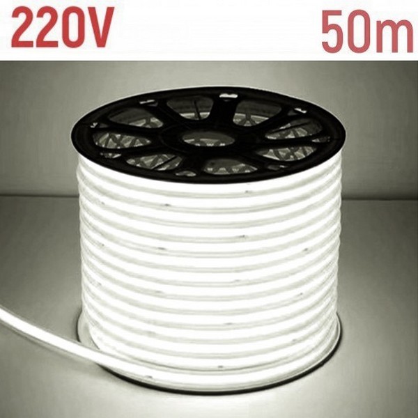 LED TRAKA COB 220VDC 10W/1m 6500K IP65