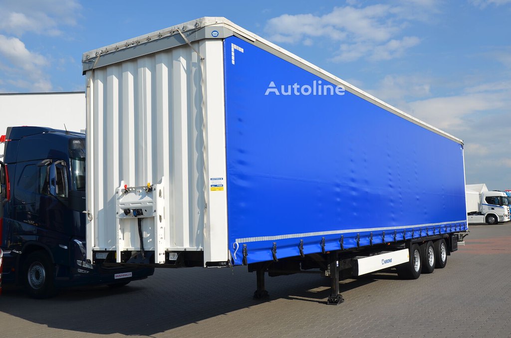 Krone MEGA / 2023r / OŚ POD. / DACH POD. / CODE XL / 2127 poluprikolica sa kliznom ceradom