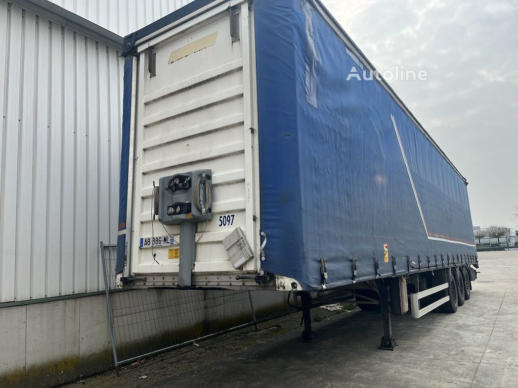 Fruehauf poluprikolica sa kliznom ceradom