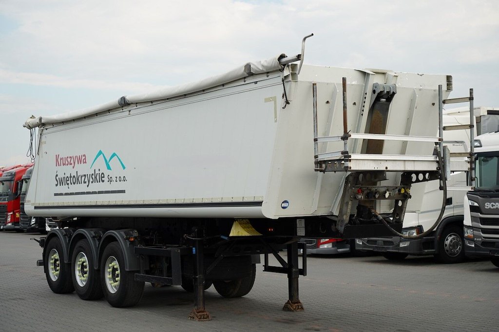 Schmitz Cargobull / WYWROTKA / ALUMINIOWA / OŚ PODNOSZONA / OSIE SAF / PO KONTRAKC poluprikolica kipera