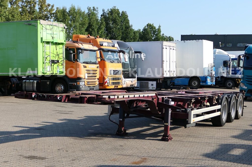 Krone SD Plattform BDF Multi Chassis poluprikolica za prevoz kontejnera