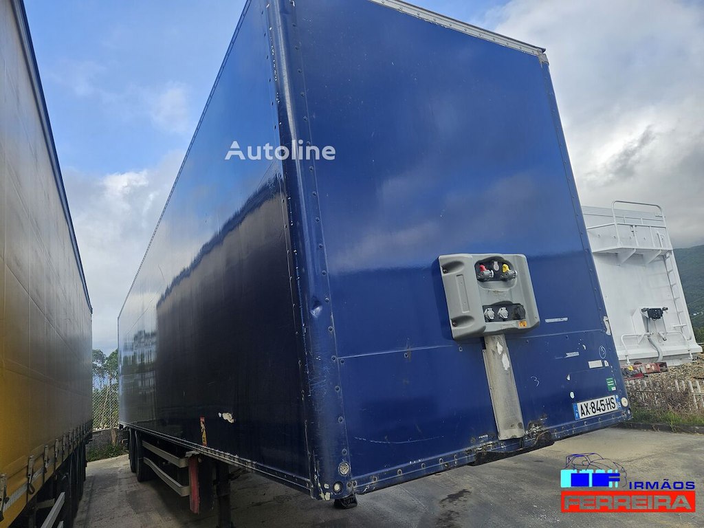 Fruehauf furgon poluprikolica