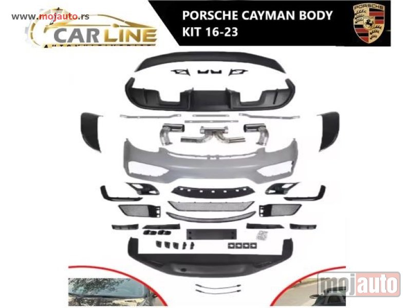 Porsche Cayman 16-23 body kit