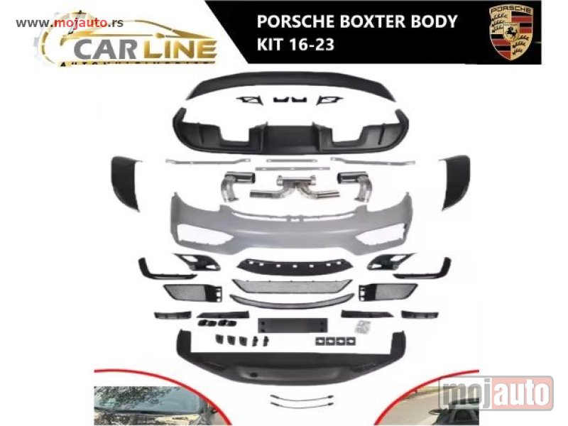 Porsche Boxter 16-23 body kit
