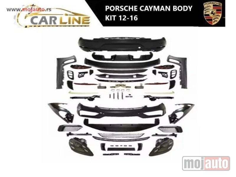 Porsche Cayman 12-16 body kit