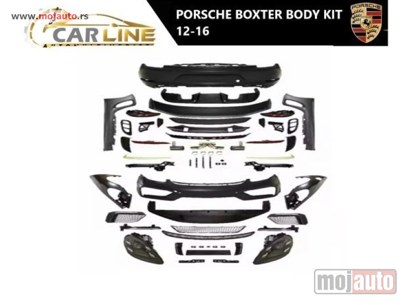 Porsche Boxter 12-16 body kit