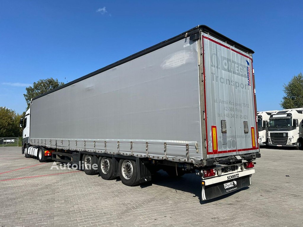Schmitz Cargobull SCS 24/L MEGA poluprikolica s ceradom