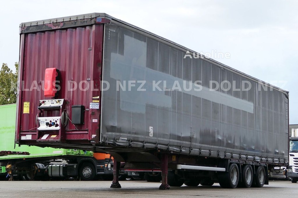 Krone Pritsche Plane XL MegaLiner BWP Edscha Bordwände poluprikolica s ceradom