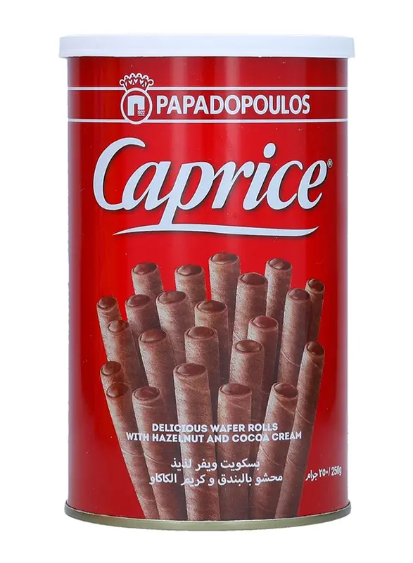PAPADOPULOS Vafle u rolni Kapris Klasik 250 g