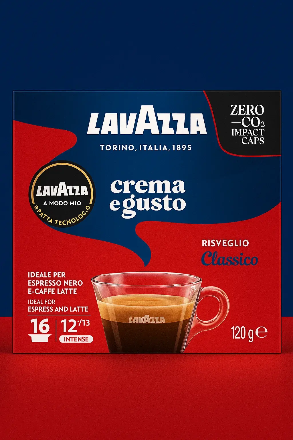 LAVAZZA Kapsule za kafu Crema e Gusto A Modo Mio, 16 komada
