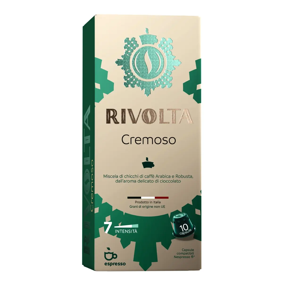 Rivolta Kapsule za Nespresso Cremoso, 10 komada