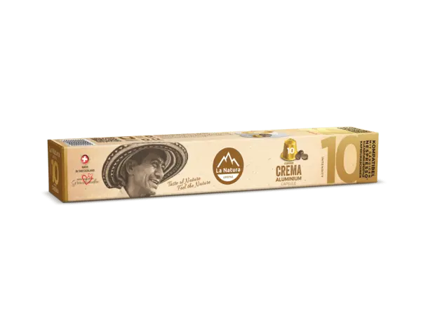 La Natura Lifestyle Kapsule za kafu ALU Crema BAG ND DACH, 10 kapsula