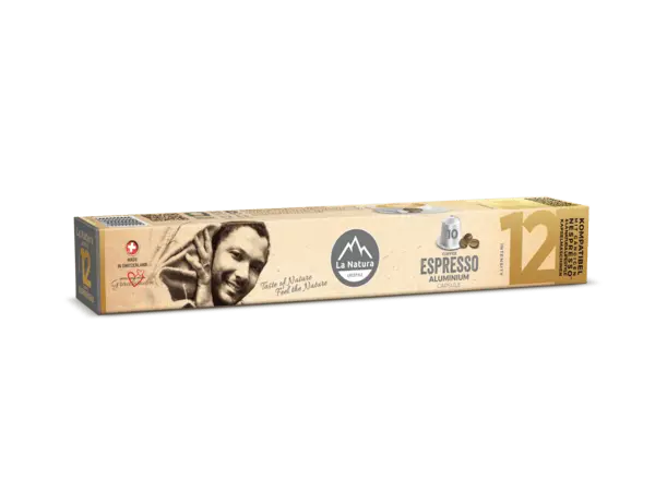 La Natura Lifestyle Kapsule za kafu ALU Espresso BAG ND DACH, 10 kapsula