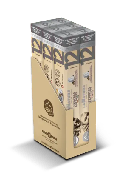 La Natura Lifestyle Kapsule za kafu ALU Espresso BAG ND DACH MK, 6x10