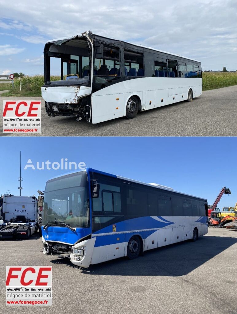 IVECO Lot de 2 CROSSWAY E6-TECTOR-320 / Retarder prigradski autobus nakon udesa