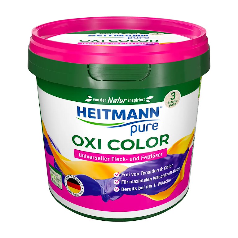 Heitmann pure Sredstvo za skidanje fleka OXI Color, 500g