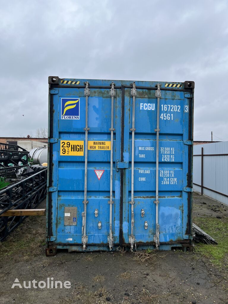 Containex Double Door kontejner 40 stopa
