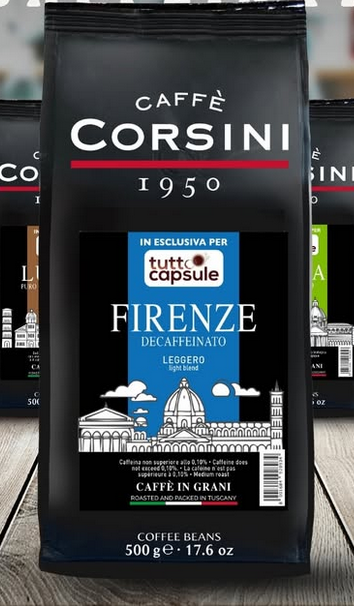 CORSINI FIRENZE bezkofeinska kafa u zrnu 500g