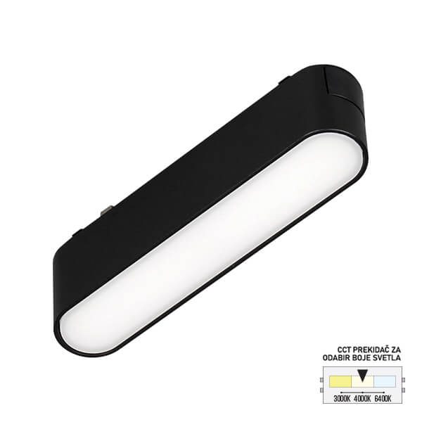 LED magnetna svetiljka CCT Ultra slim FMS1001-6 BK