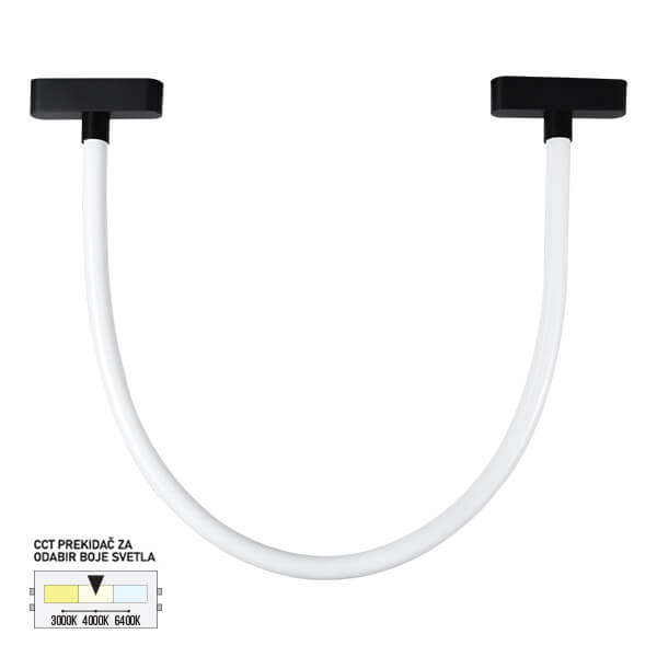 LED magnetna visilica CCT Ultra slim FMS4006-10 BK