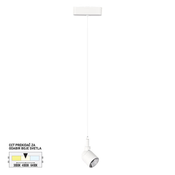LED magnetna visilica CCT Ultra slim FMS4002-7 WH