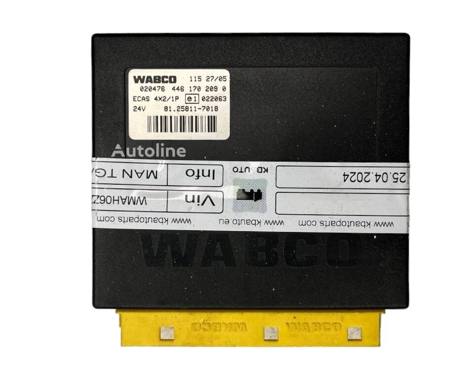 WABCO TGL 12.250 (01.05-) 4461702090 upravljačka jedinica za MAN TGL, TGM, TGS, TGX (2005-2021) kamiona