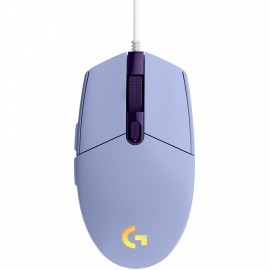 Miš LOGITECH G102 LIGHTSYNC Corded Gaming - ljubičasti - USB - EERID EK000742557
