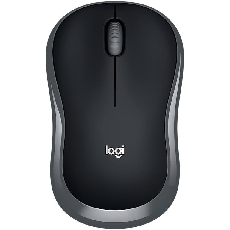 LOGITECH M185 Wireless Mouse - SWIFT GREY - EER2ID EK000577282