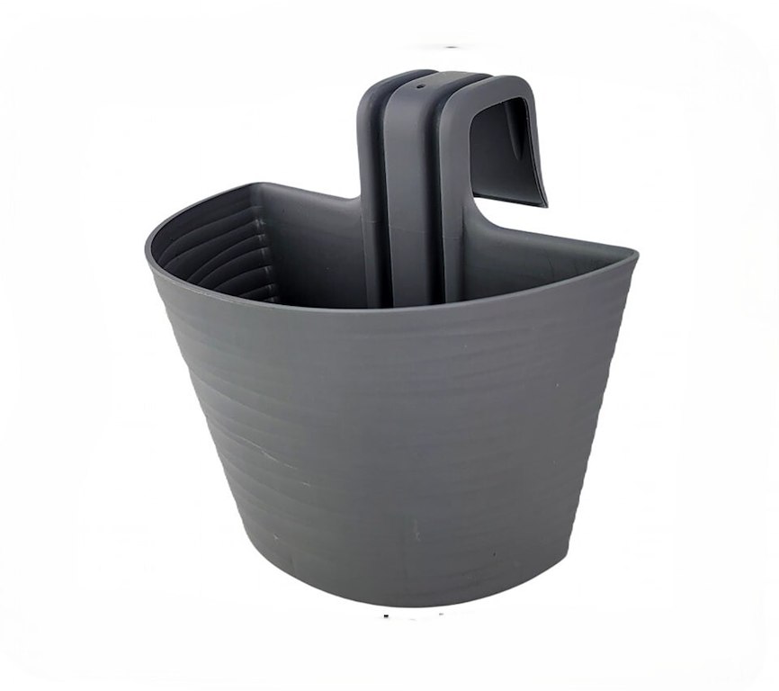 DONNA WOODY saksija za balkon L 30cm antracitID: EK000720781