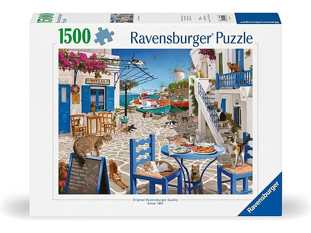 Puzzle slagalica 1500 delova Mačke Mikonosa Ravensburger 12001450