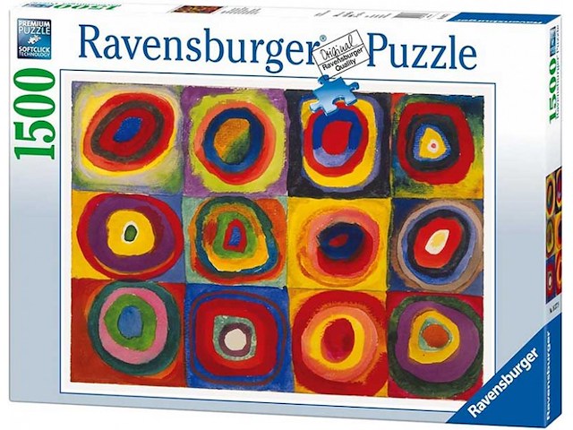 Puzzle slagalica 1500 delova Vasilij Kandinski Studija boja 1 Ravensburger ART 12000081