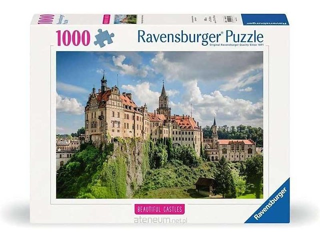 Puzzle slagalica 1000 delova Zamak Zigmaringen Nemačka 12001317