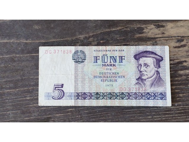 NEMACKA DDR 5 MARAKA 1975
