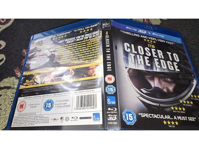 Closer to the edge 3D Blu-ray / Blu-ray