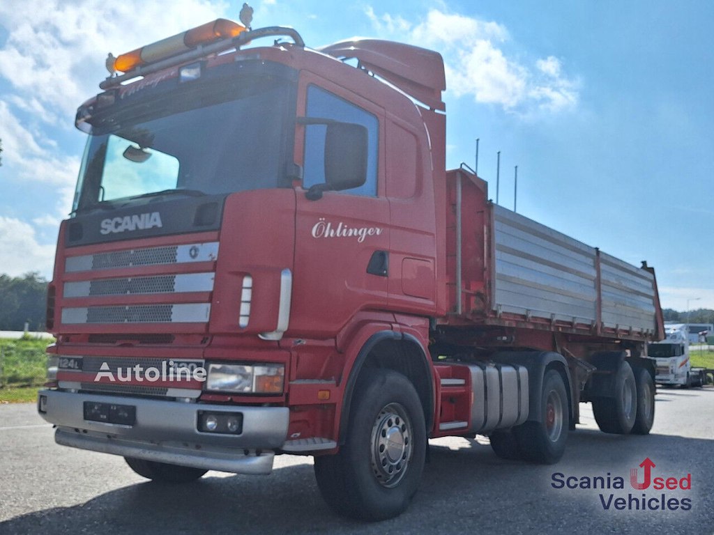 Scania R124 CA4X4HZ 420 Allrad Komplettzug ! tegljač