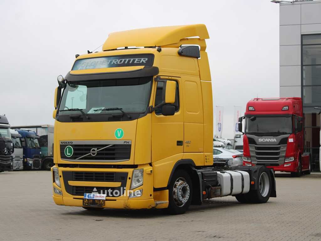Volvo FH 420, EURO 5 EEV, LOWDECK, AIR SUSPENSION, VEB + tegljač