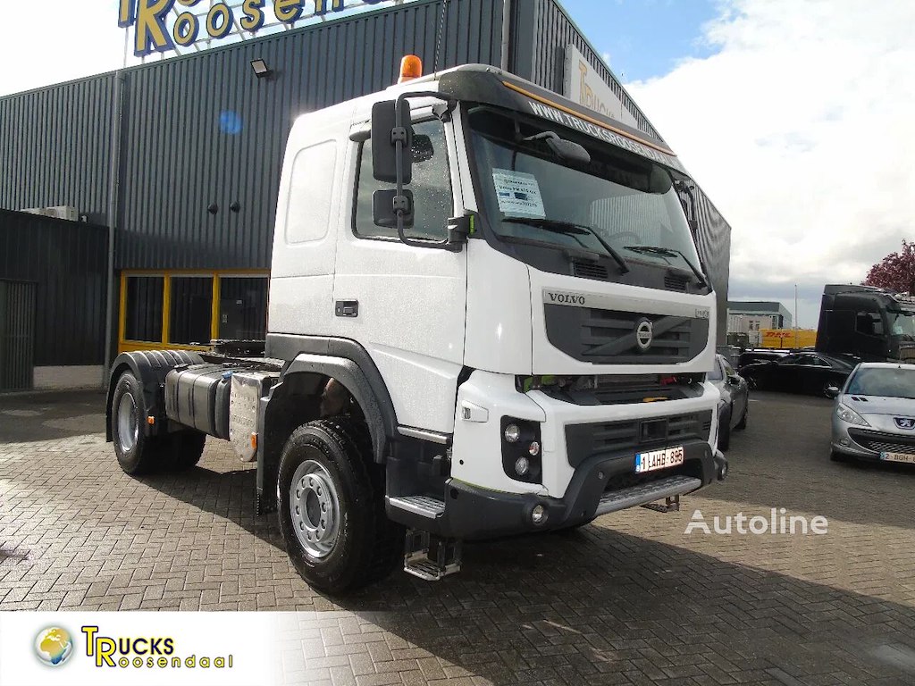 Volvo FMX 420 + 4X4 + MANUAL + EURO 5 + RETARDER + PTO tegljač