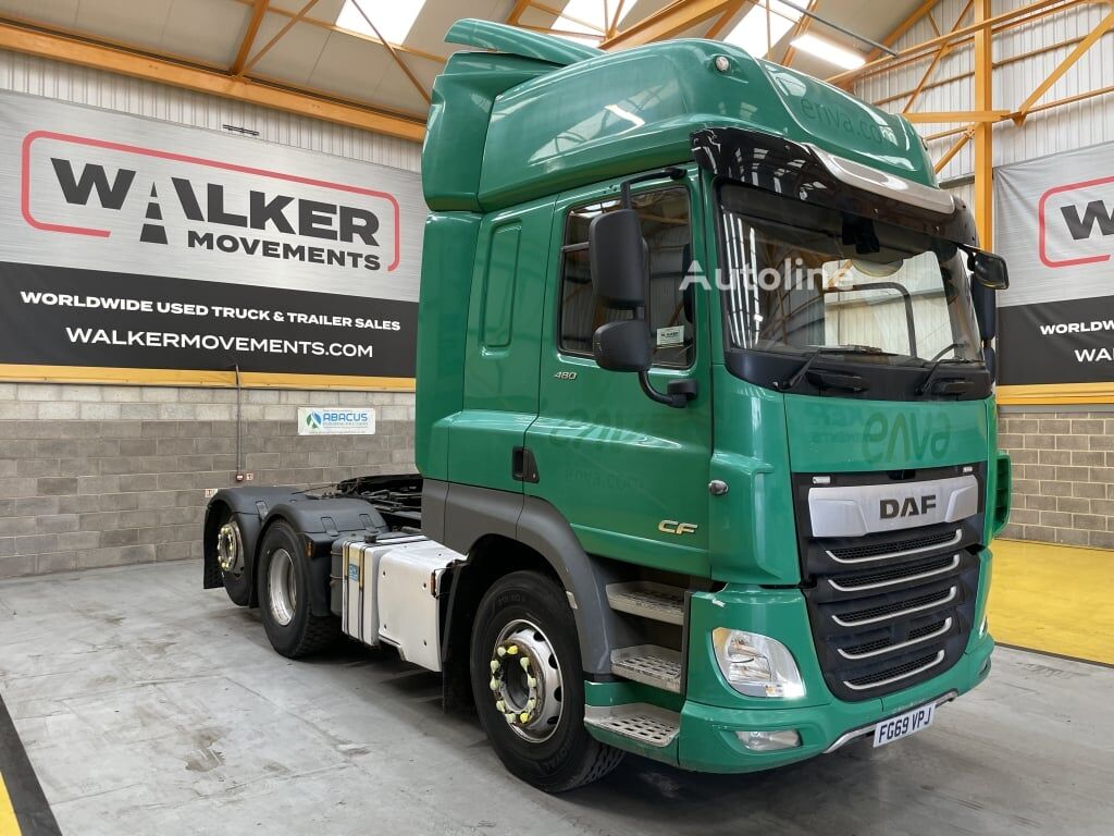 DAF CF480 *EURO 6* SPACE CAB, 6X2 TAG AXLE TRACTOR UNIT – 2019 – FG6 tegljač
