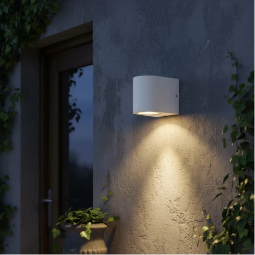 BRAYTRON bela zidna lampa 1xGU10
