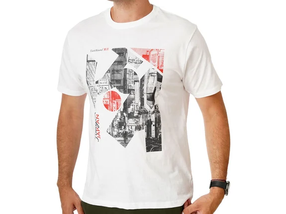 Eastbound Muška majica Tokyo EBM125-WHT