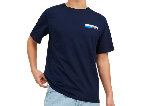 Jack & Jones Muška majica Corp Logo Tee Play SS O-Neck NOOS 12233999-NAVYBLA