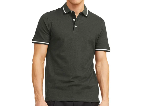 Jack & Jones Muška polo majica Paulos Polo SS NOOS 12136668-FORESTN