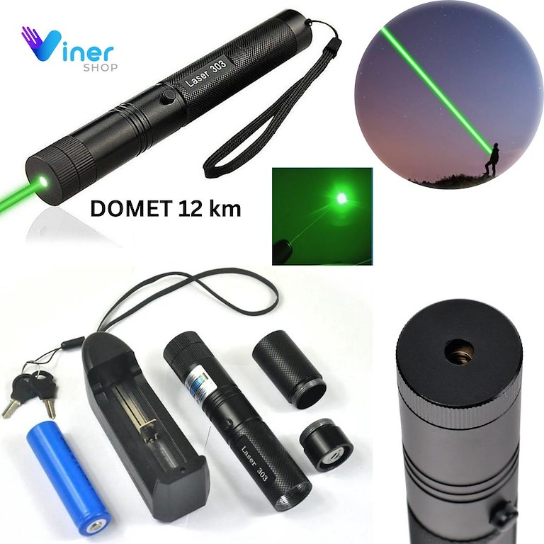 Green laser pointer Premium
