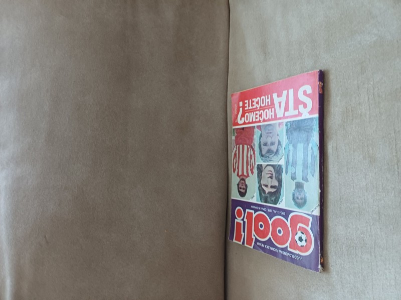 gool ! broj 3 jugoslovenska fudbalska revija
