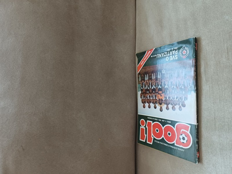 gool! broj 2 jugoslovenska fudbalska revija