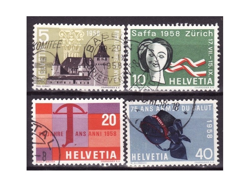 Švajcarska - 1958.