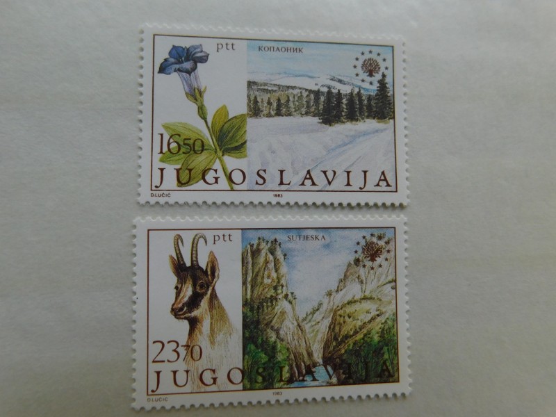 JUGOSLAVIJA 1983 KOMPLET ČISTA SERIJA