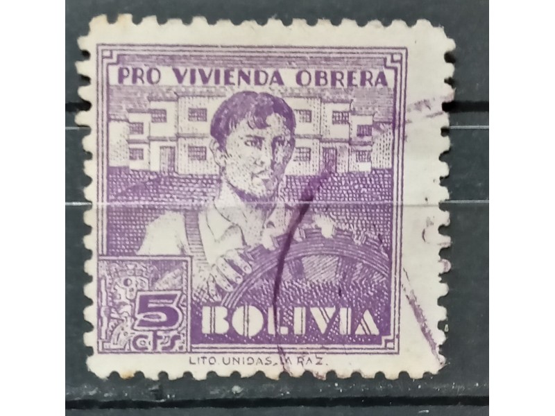 BOLIVIJA 1939 - TAKSENA MARKA